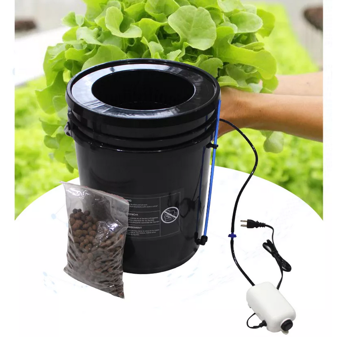 NEW GROZY 20L DWC GROWING SYSTEM DEEP WATER CULTURE HYDROPONICS GROW B ...